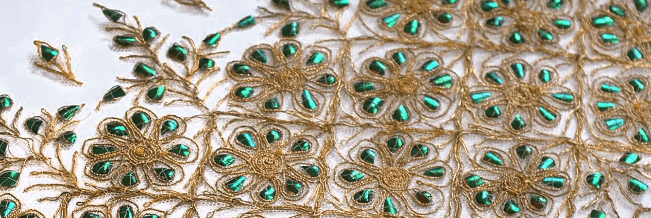 The History of Beetle Wing Embroidery – Society of Cloth